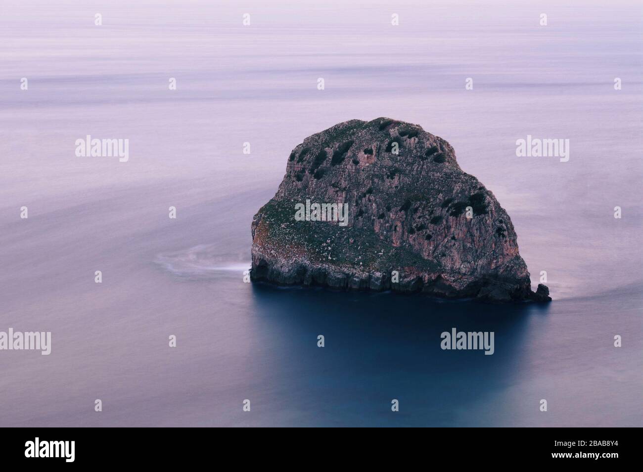 Island in the Basque Country Stock Photo - Alamy