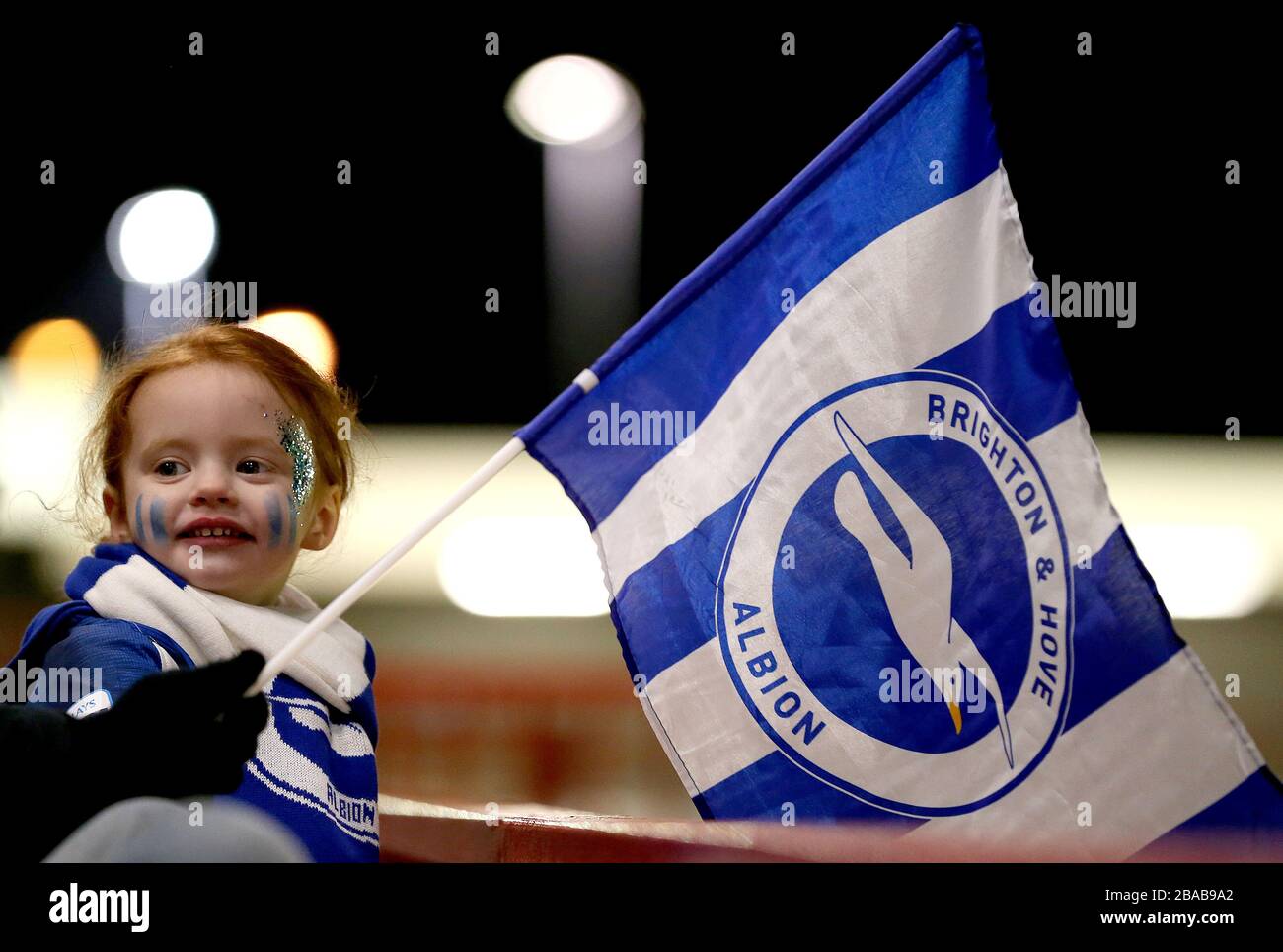 Brighton and hove albion flag hi-res stock photography and images - Alamy