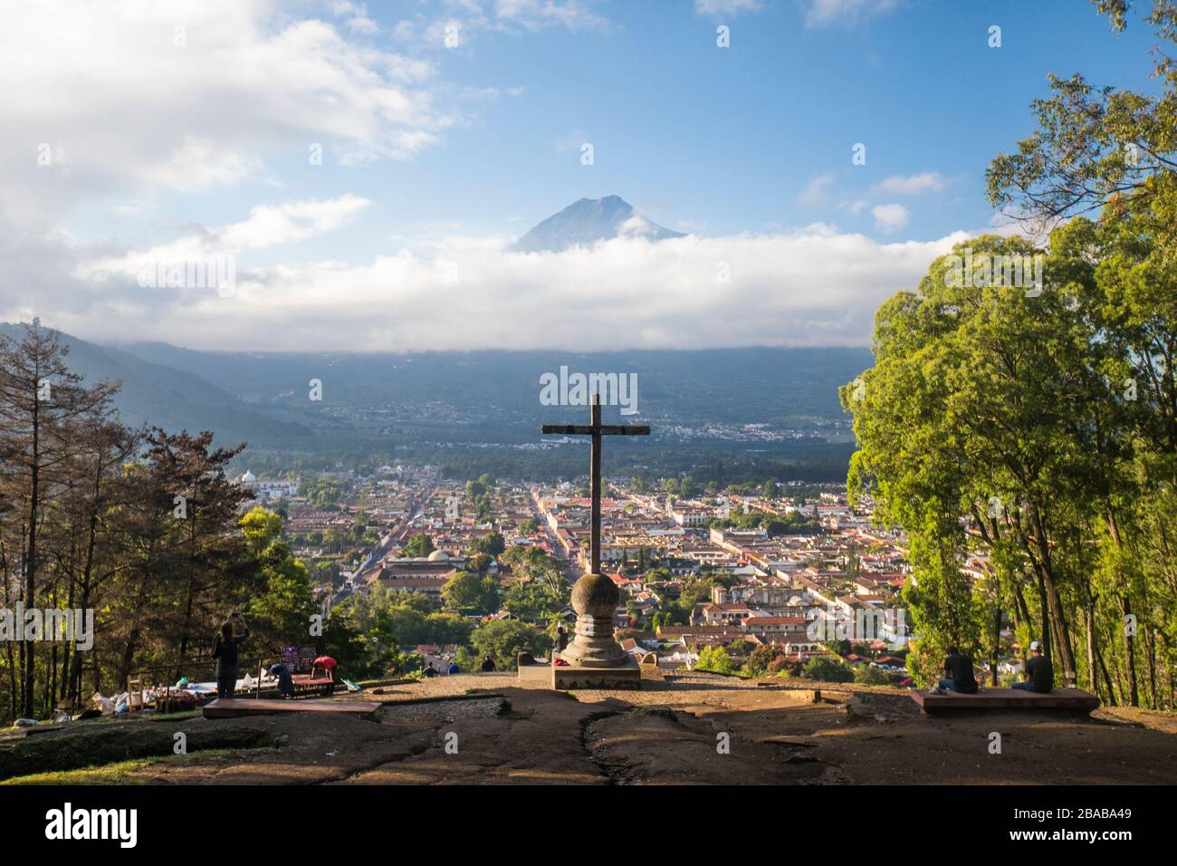 Cross volcano hi-res stock photography and images - Alamy