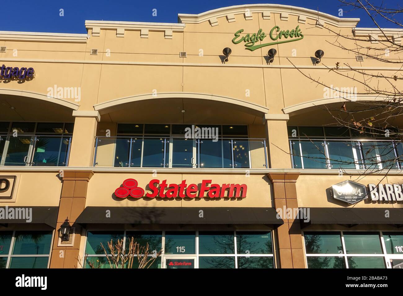 Orlando, FL/USA-1/28/20: A State Farm Agent's office in Lake Nona ...