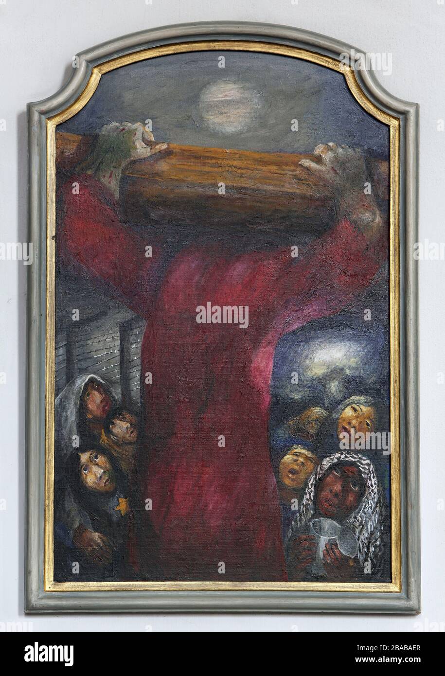 Way of the Cross by Sieger Koder in Church of Our Lady of Sorrows in ...