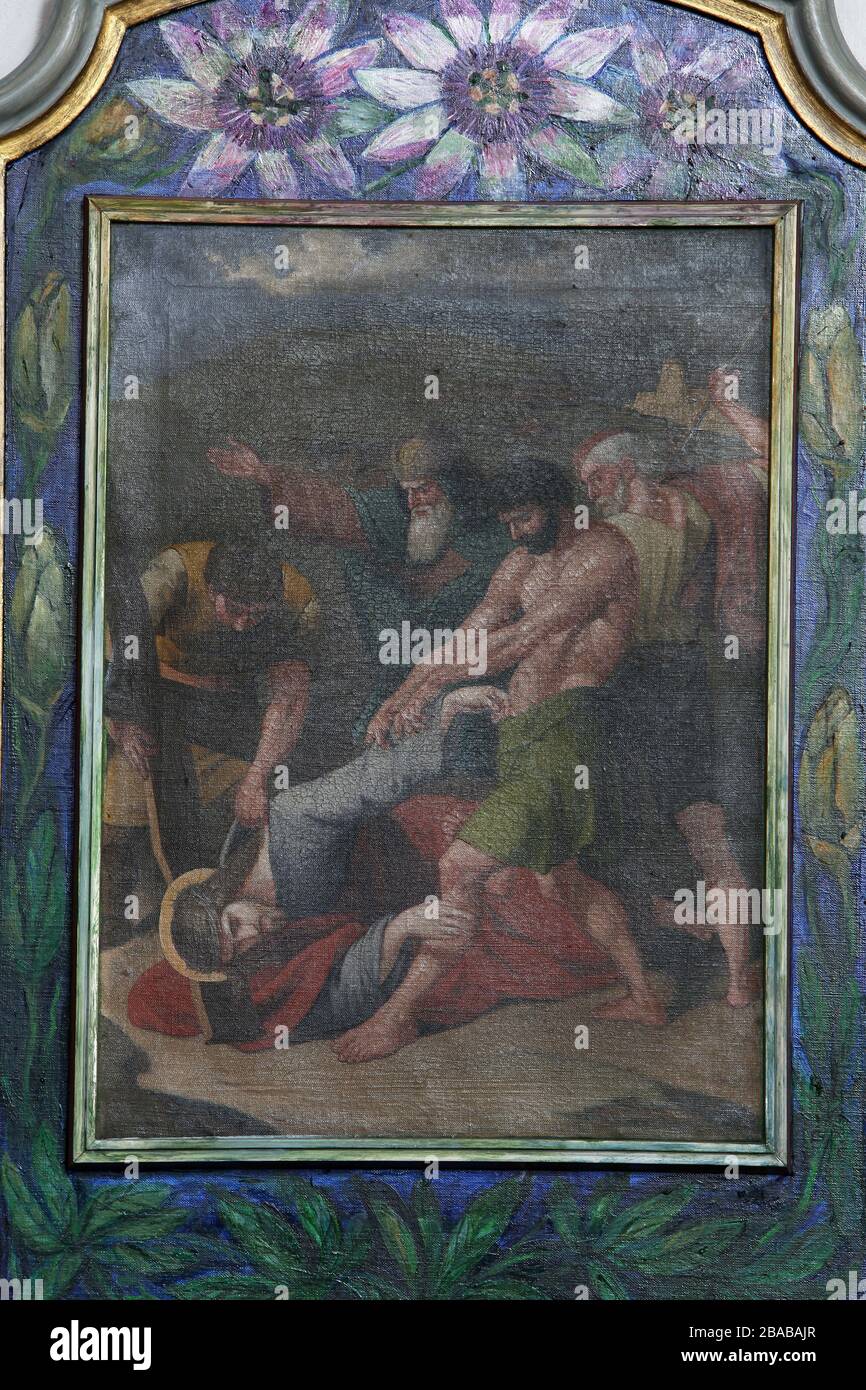 Way of the Cross by Sieger Koder in Church of Our Lady of Sorrows in ...