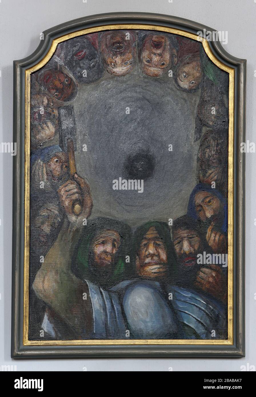 Way of the Cross by Sieger Koder in Church of Our Lady of Sorrows in ...