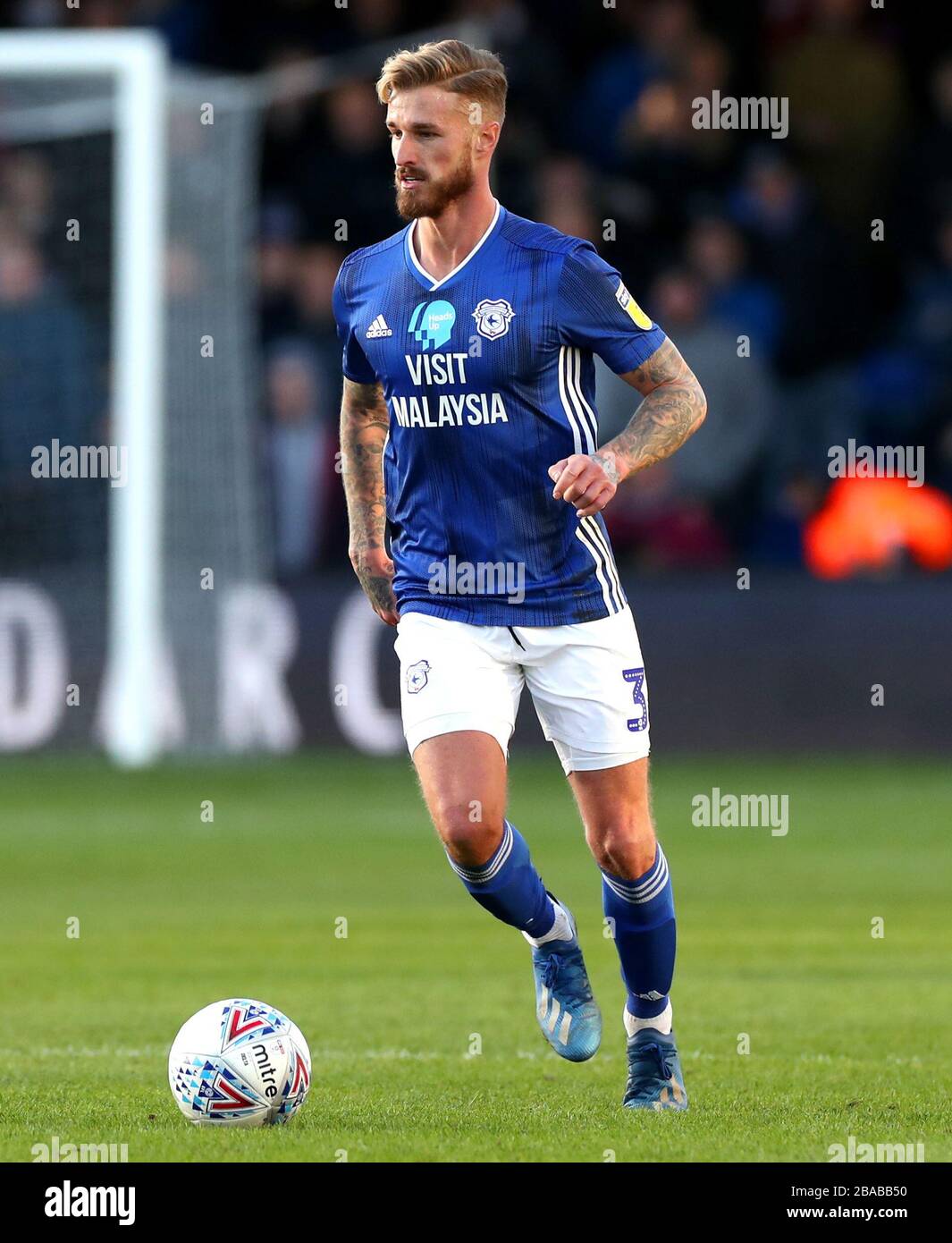 Cardiff City's Joe Bennett in action Stock Photo - Alamy