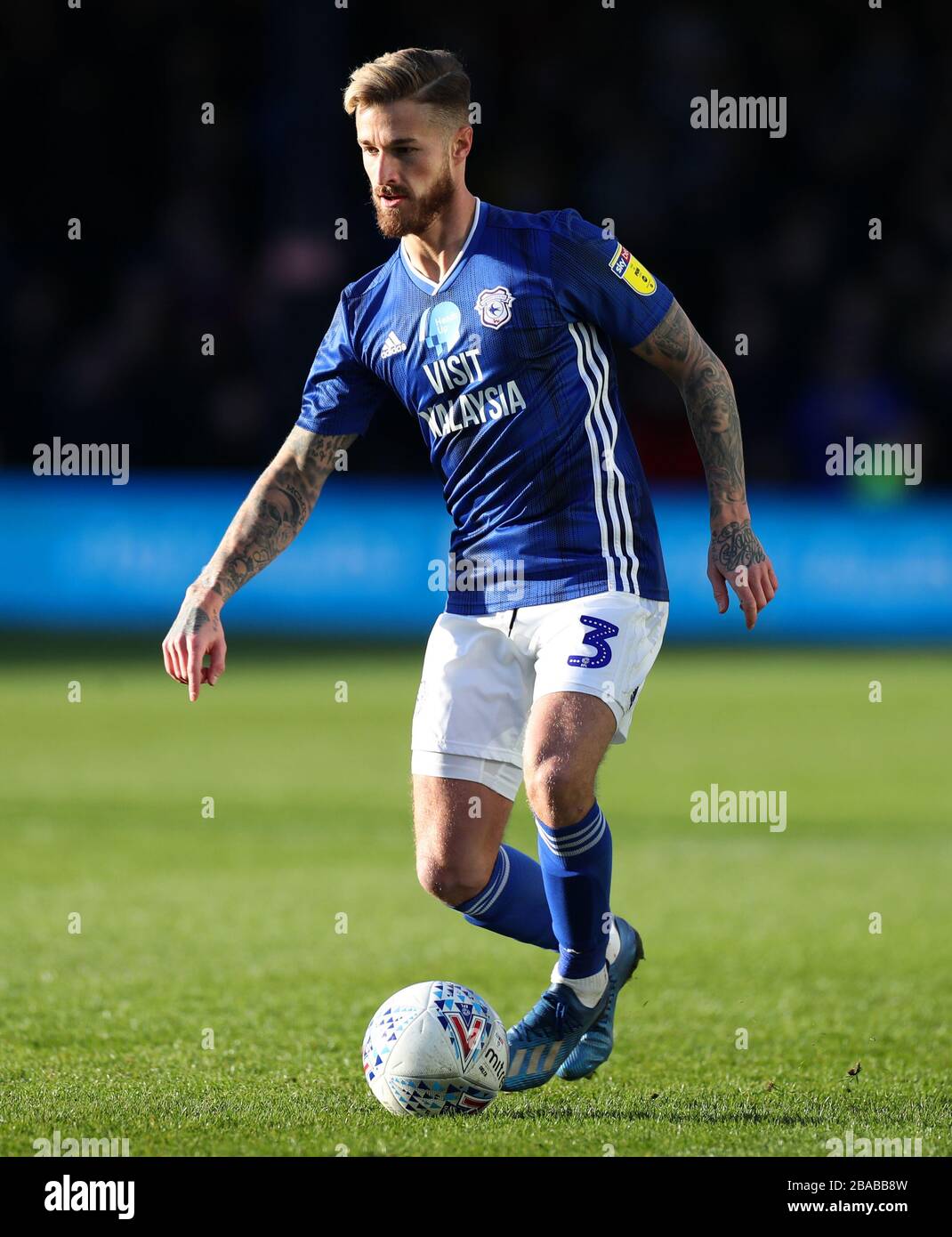 Cardiff City's Joe Bennett in action Stock Photo - Alamy