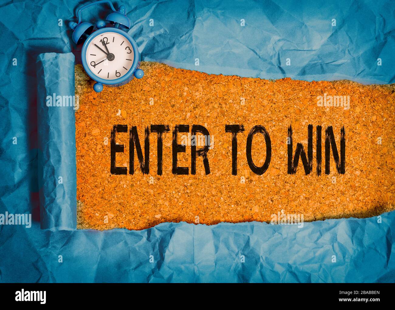 Handwriting text writing Enter To Win. Conceptual photo exchanging ...