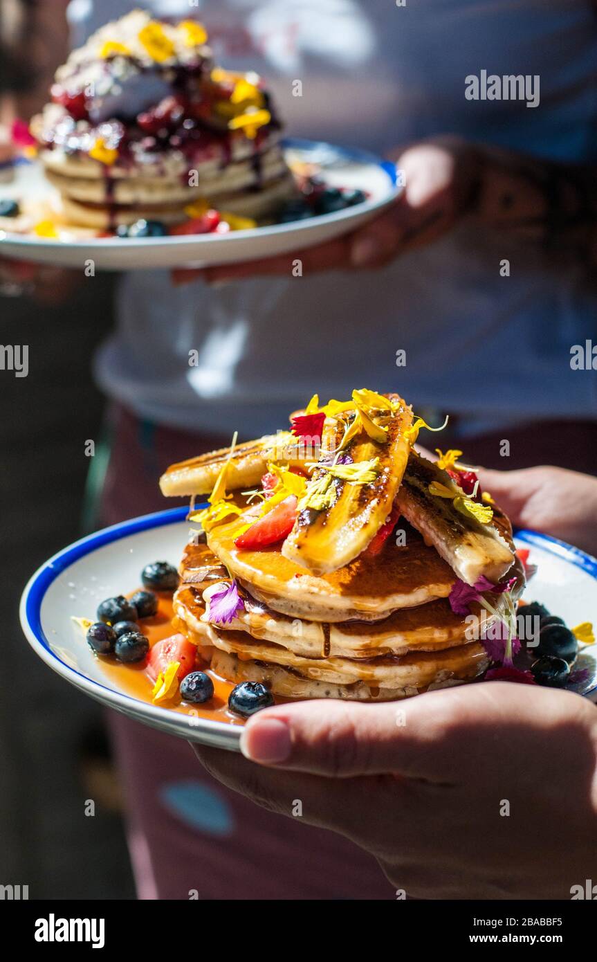 American pancakes hi-res stock photography and images - Alamy