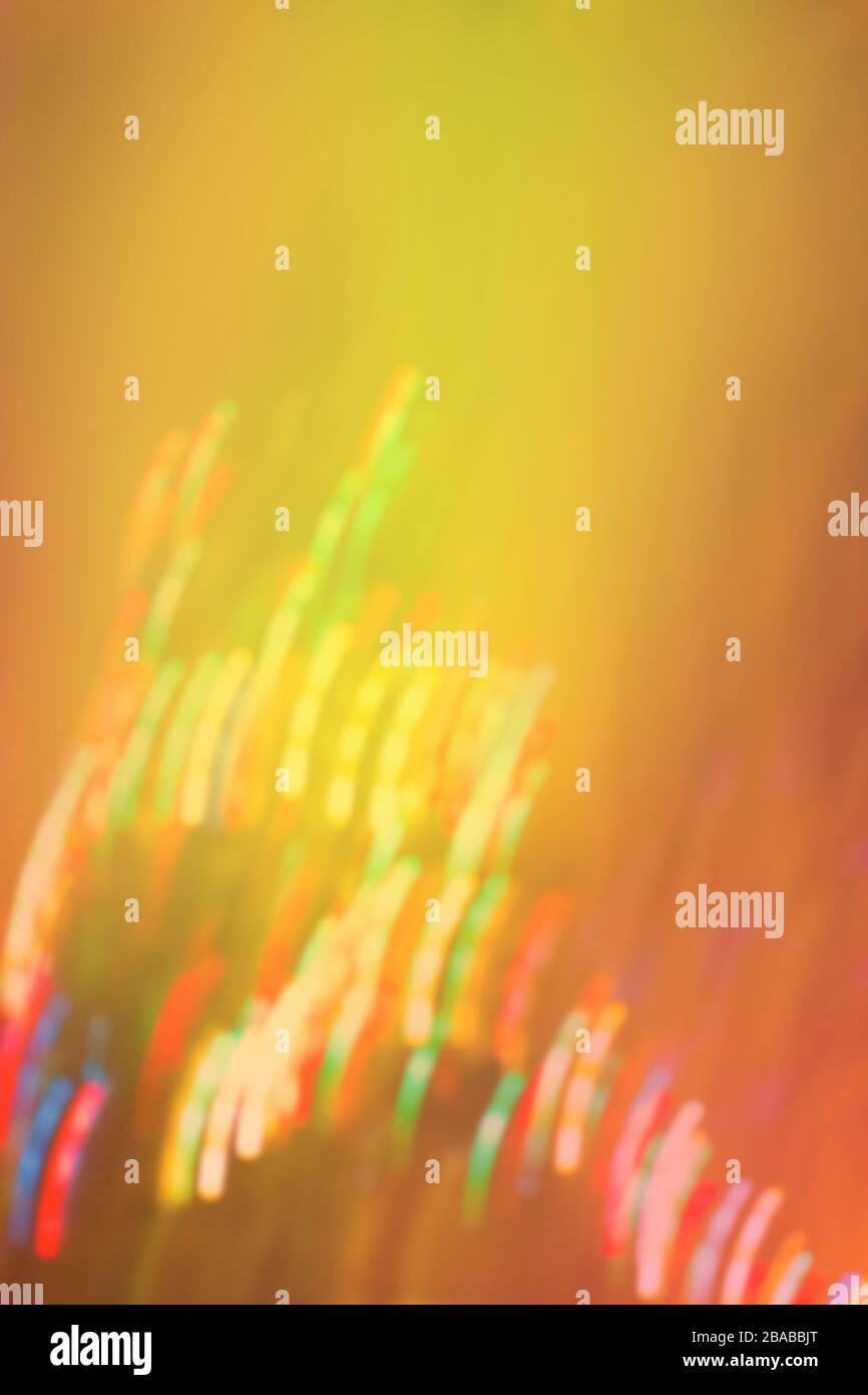Blurred background of night bokeh concert. Stage lights on concert ...