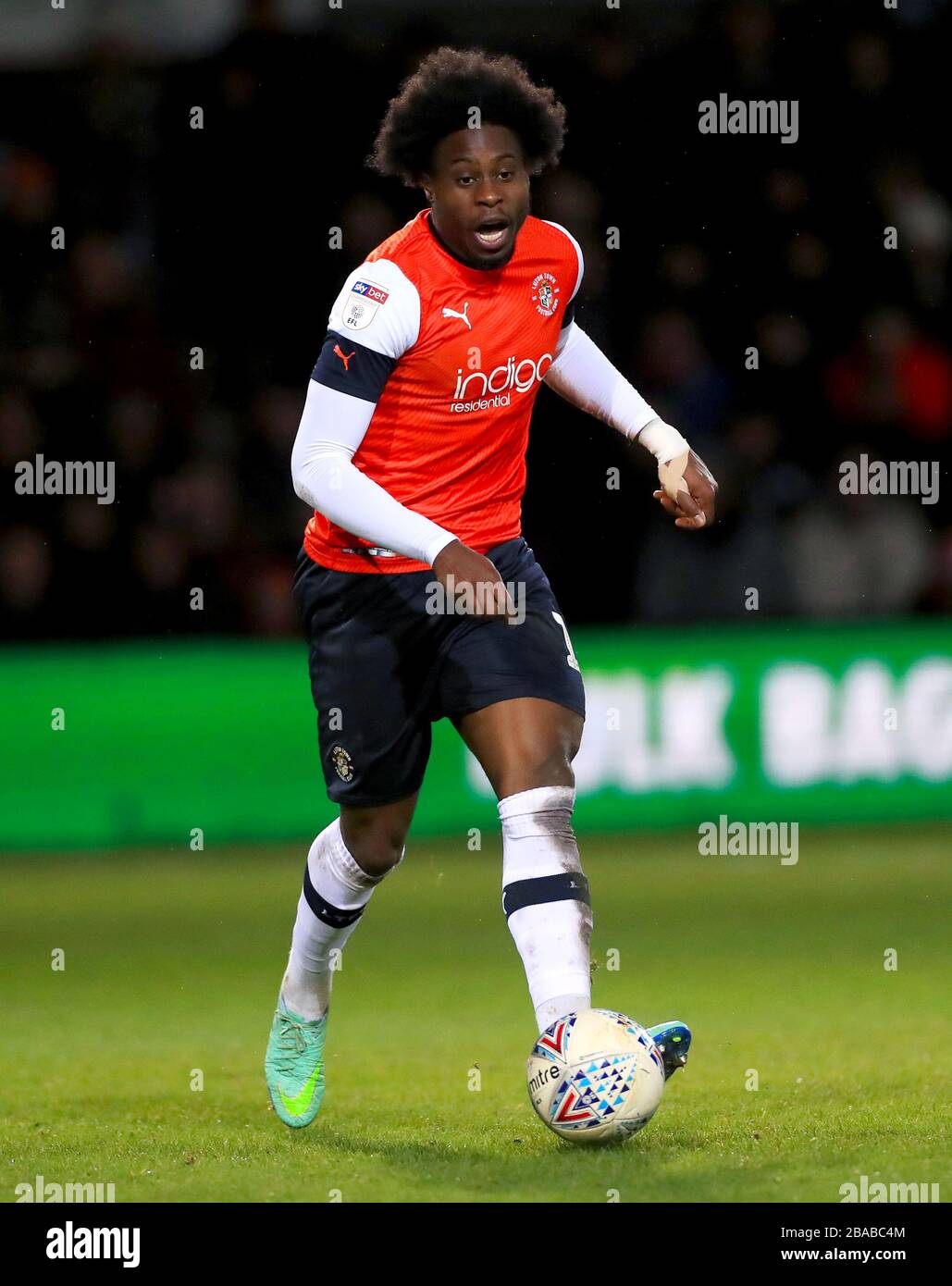 Luton Town's Pelly Ruddock Mpanzu Stock Photo - Alamy