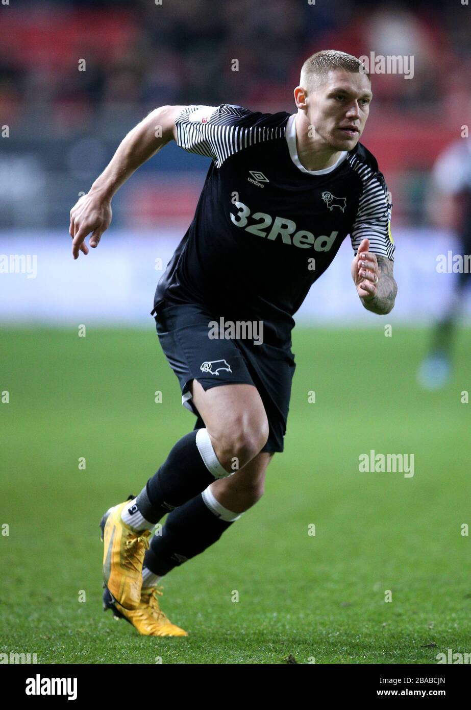 Derby County's Martyn Waghorn Stock Photo - Alamy