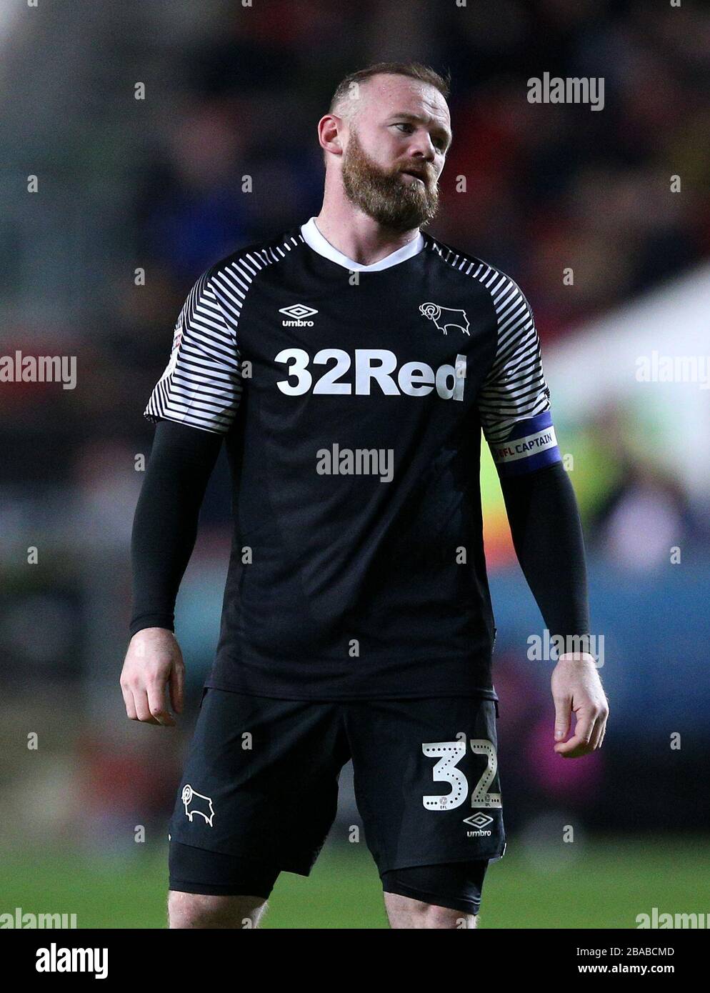 Derby County's Wayne Rooney Stock Photo - Alamy