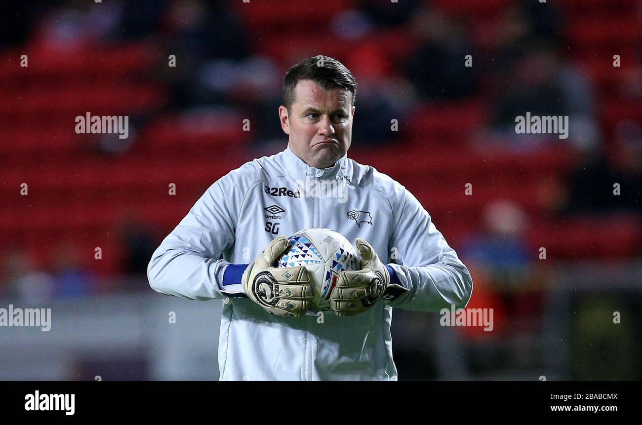 Derby County goalkeeping coach Shay Given Stock Photo - Alamy