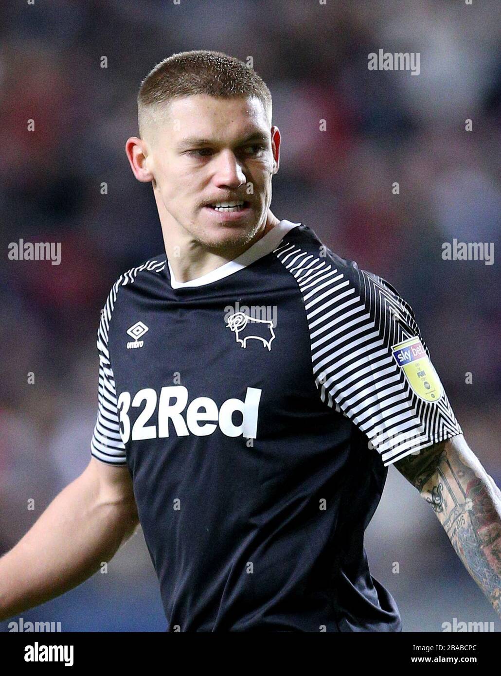 Derby County's Martyn Waghorn Stock Photo - Alamy