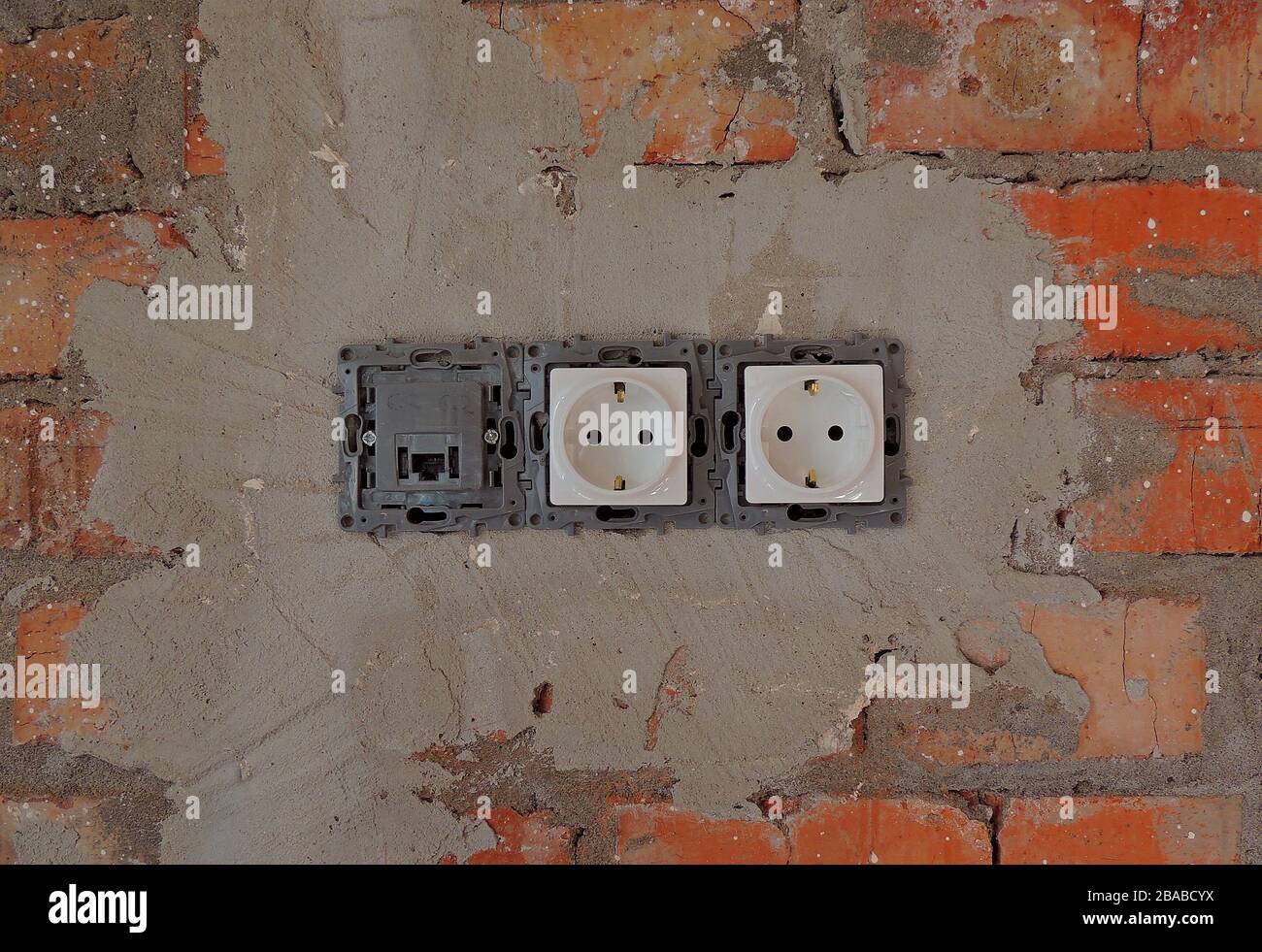 Wall mounted socket hi-res stock photography and images - Alamy