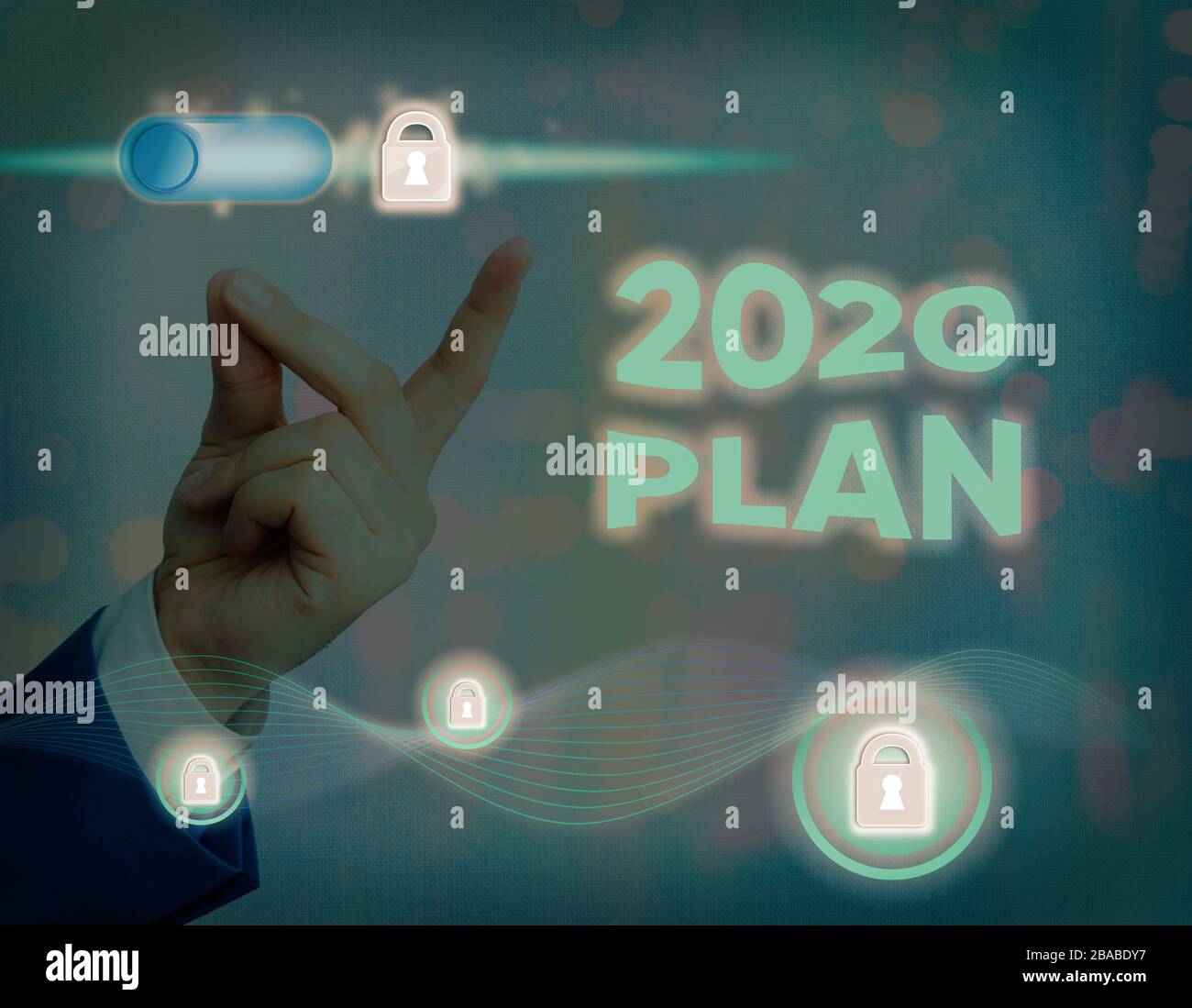 Conceptual hand writing showing 2020 Plan. Concept meaning setting up ...