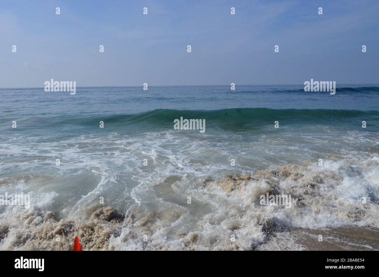 Laguna Nigel Pearl Beach Waves Ocean Beaches Surfside Stock Photo - Alamy