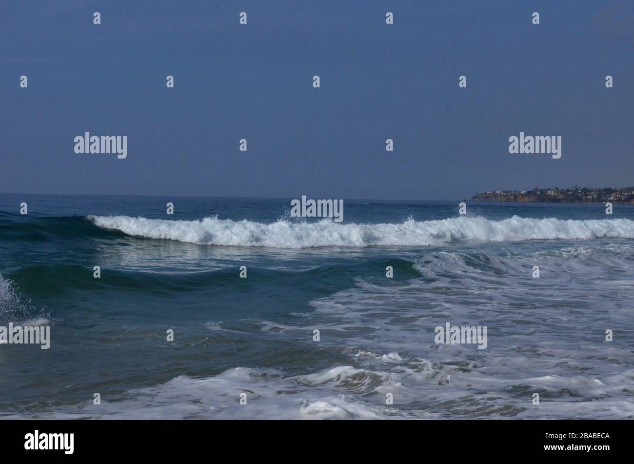 Laguna Nigel Pearl Beach Waves Ocean Beaches Surfside Stock Photo - Alamy