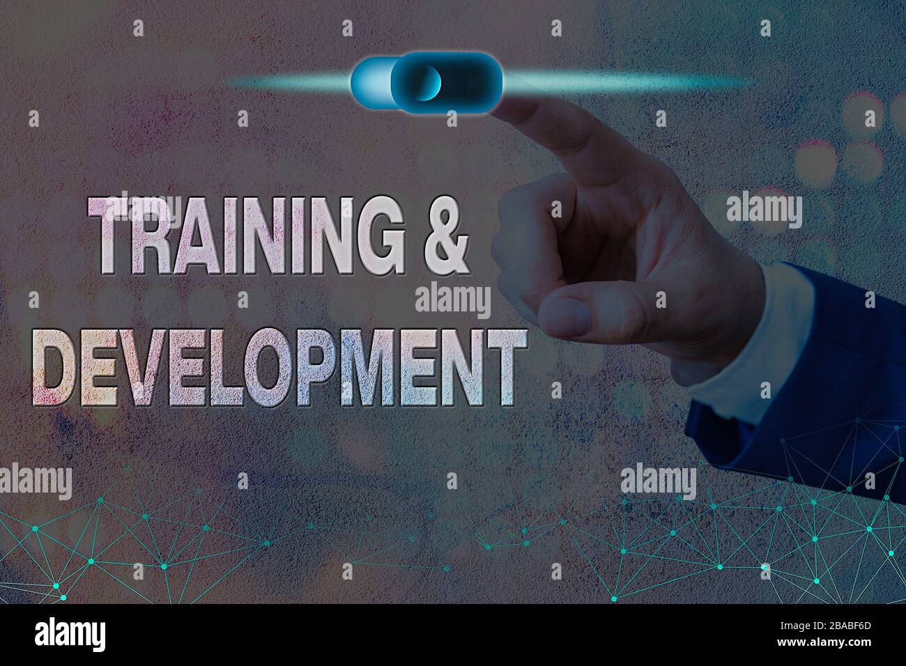 Word writing text Training And Development. Business photo showcasing learn specific knowledge ...