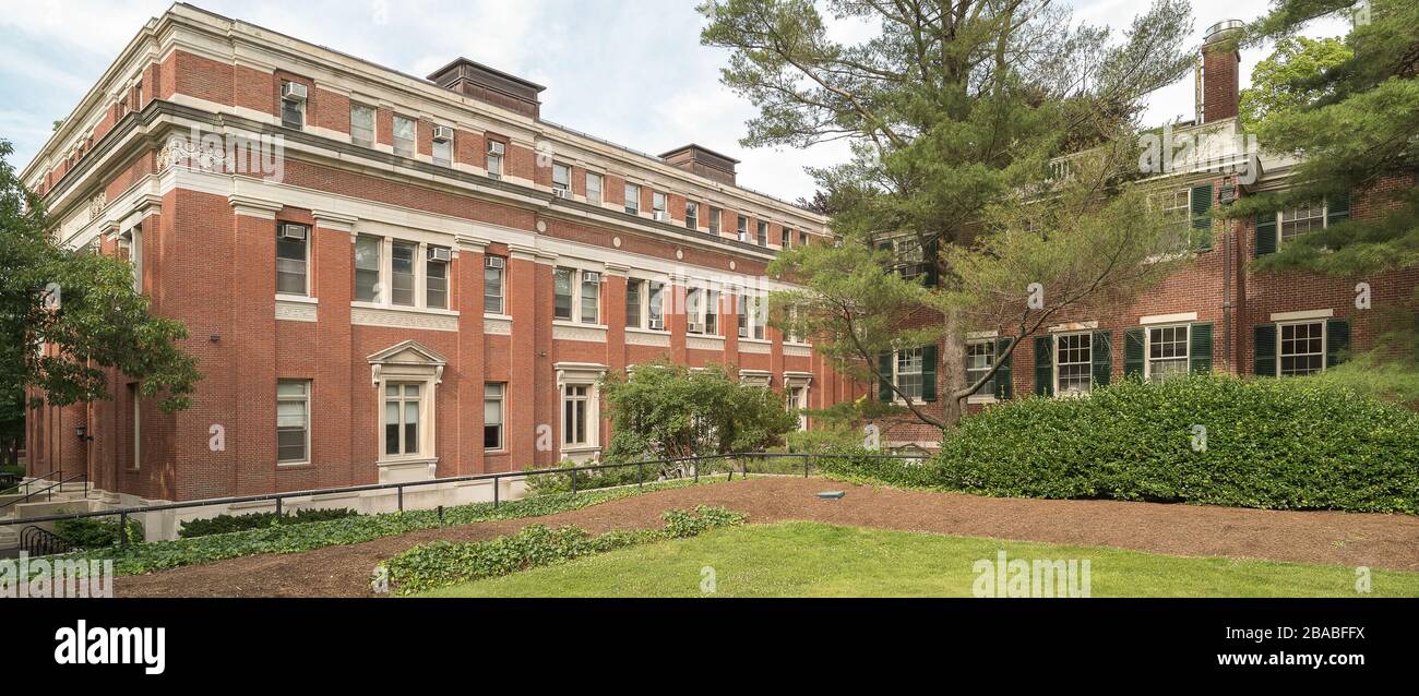 Building at Harvard University, Cambridge, Massachusetts, USA Stock ...