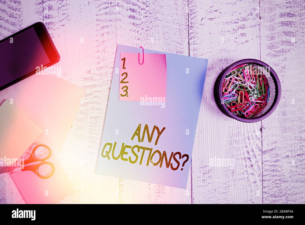 Word writing text Any Questions Question. Business photo showcasing you ...