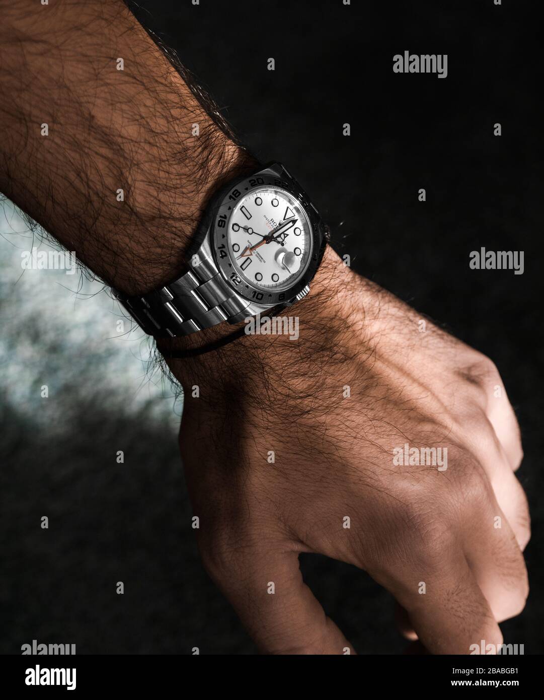 Rolex Wrist High Resolution Stock Photography and Images - Alamy