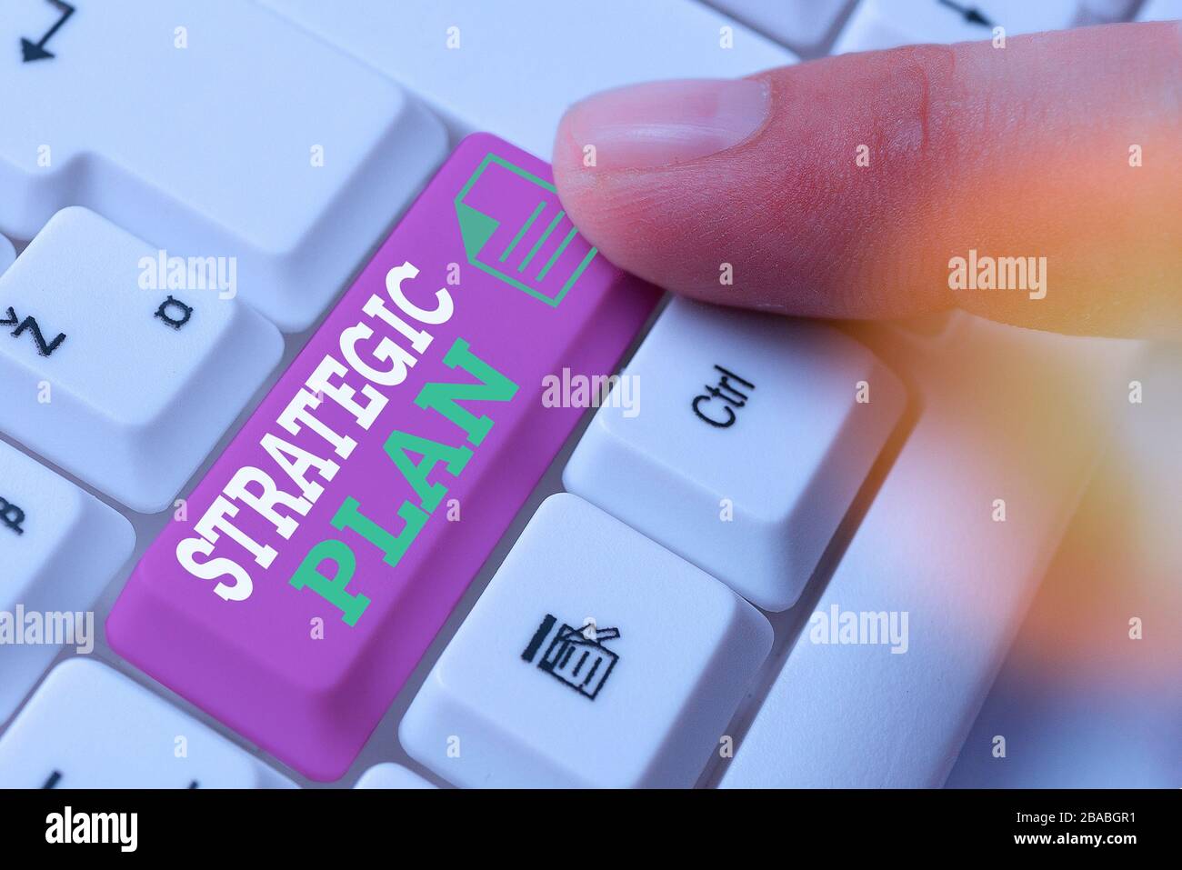 Handwriting text writing Strategic Plan. Conceptual photo a systematic ...