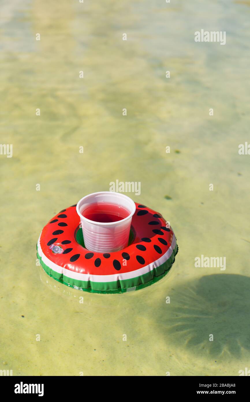 Inflatable water melon slice hi-res stock photography and images - Alamy