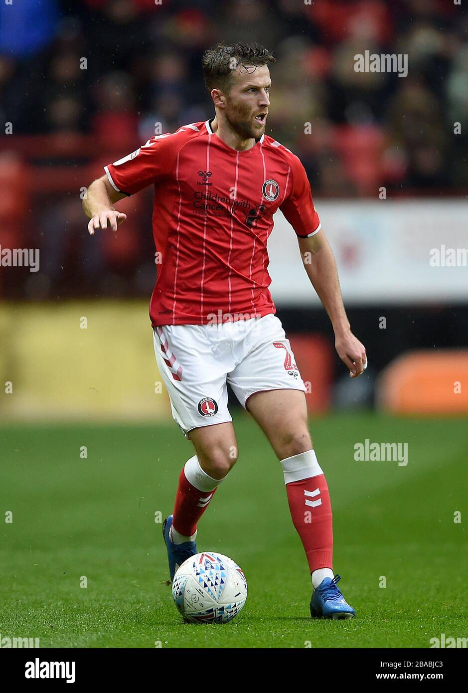 Charlton Athletic's Adam Matthews Stock Photo - Alamy
