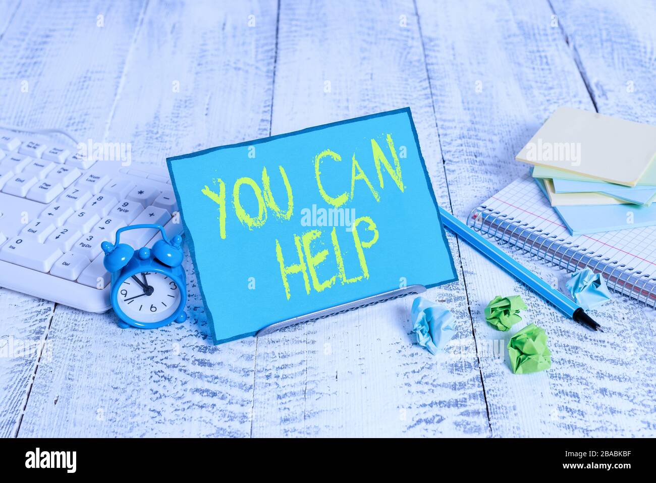 Handwriting text writing You Can Help. Conceptual photo do something ...