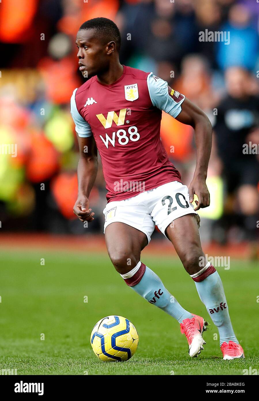 Aston Villa's Mbwana Samatta Stock Photo - Alamy