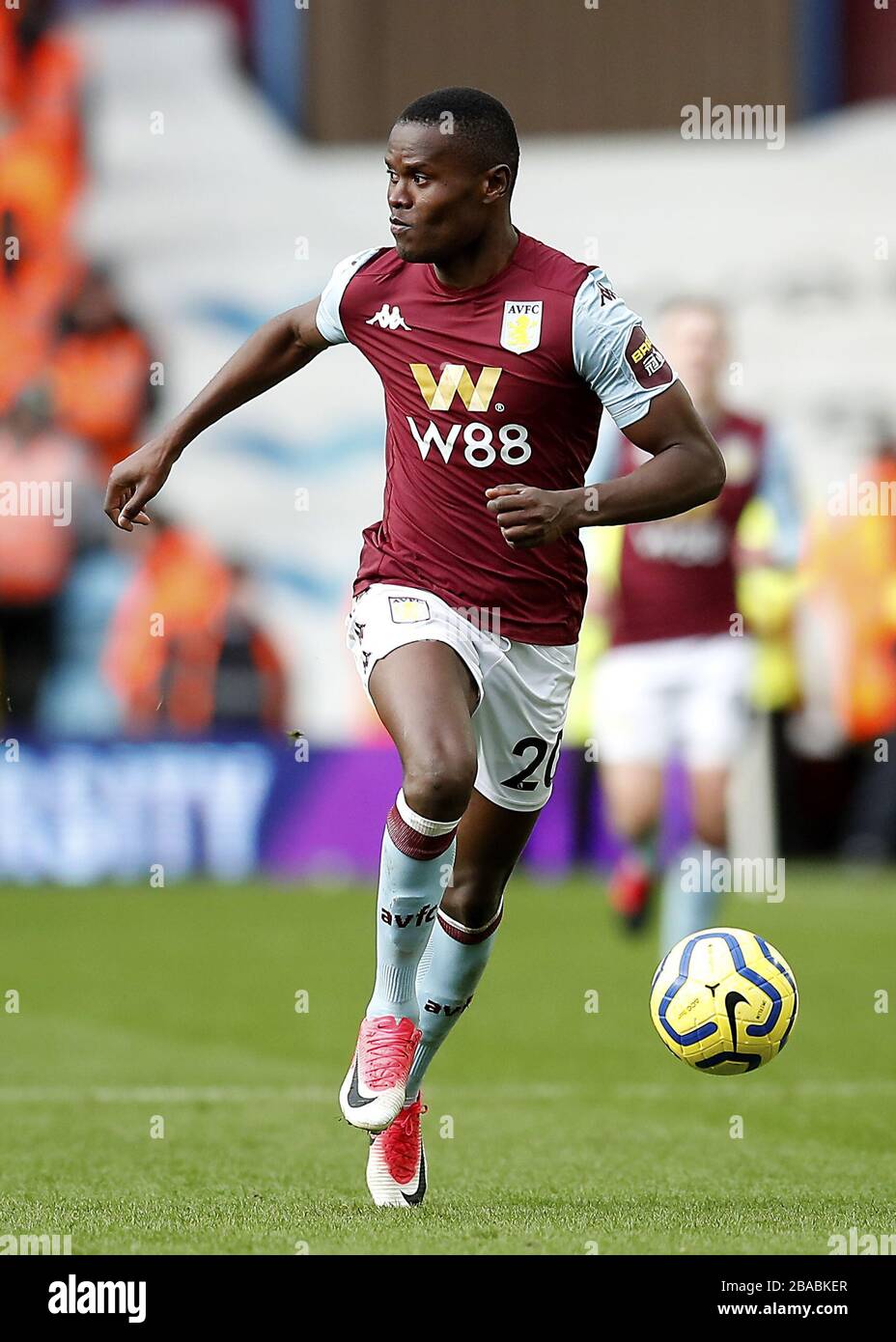 Aston Villa's Mbwana Samatta Stock Photo - Alamy