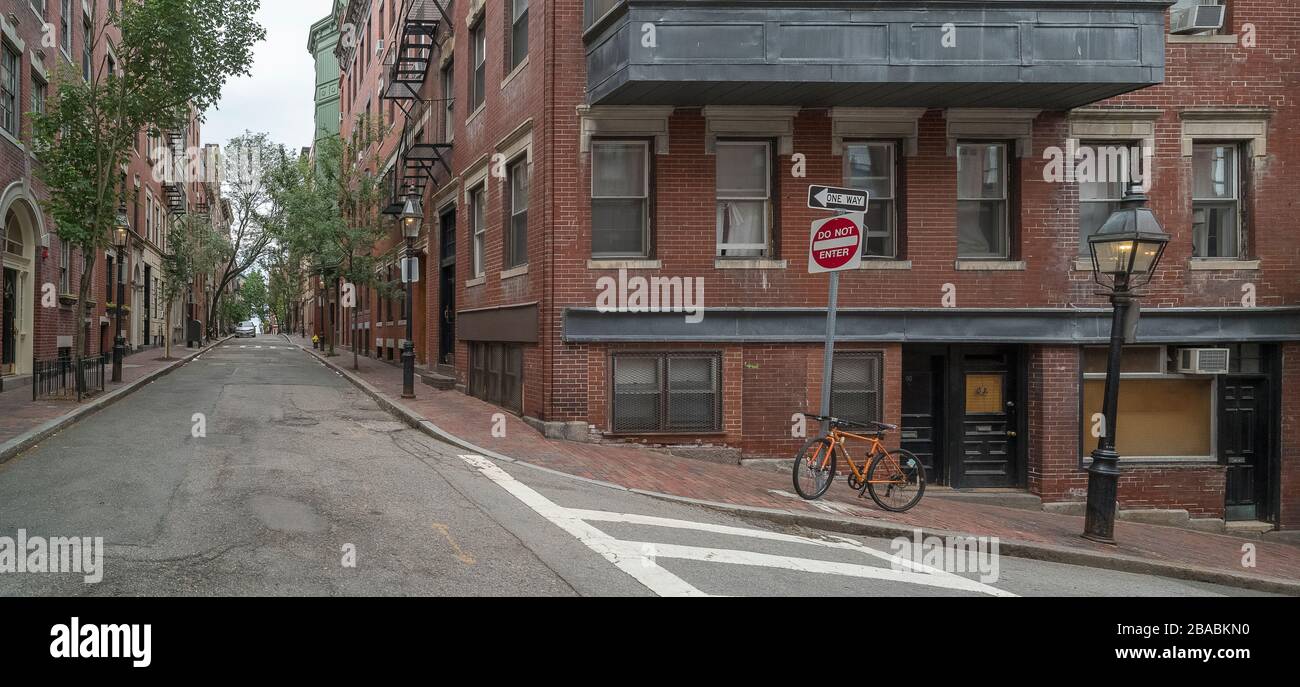 Boston beacon hill hi-res stock photography and images - Alamy
