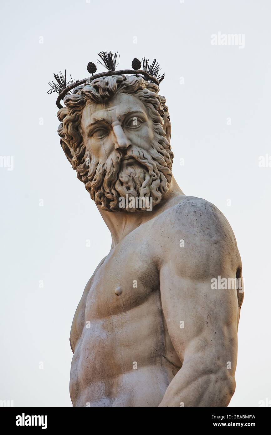 The Fountain of Neptune ( Il Biancone | The White Giant ), Piazza Della ...