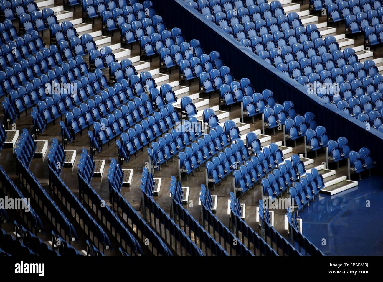 A general view of seats inside of The Hawthorns before the match Stock ...