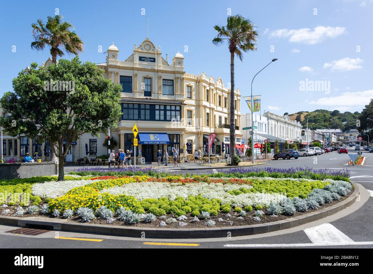 The historic Esplanade Hotel, Queens Parade, Devonport, Auckland, New ...
