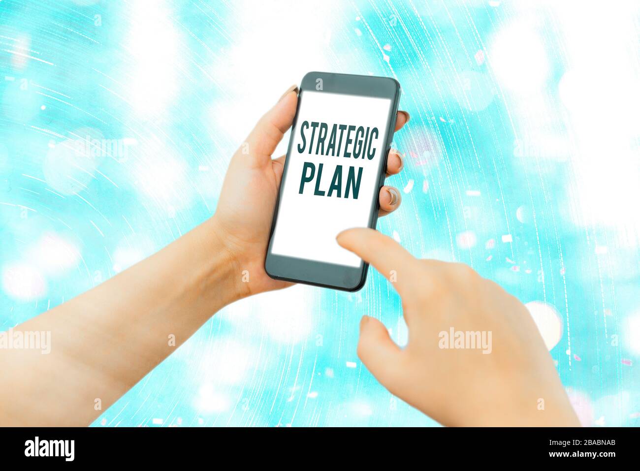 Conceptual hand writing showing Strategic Plan. Concept meaning a ...