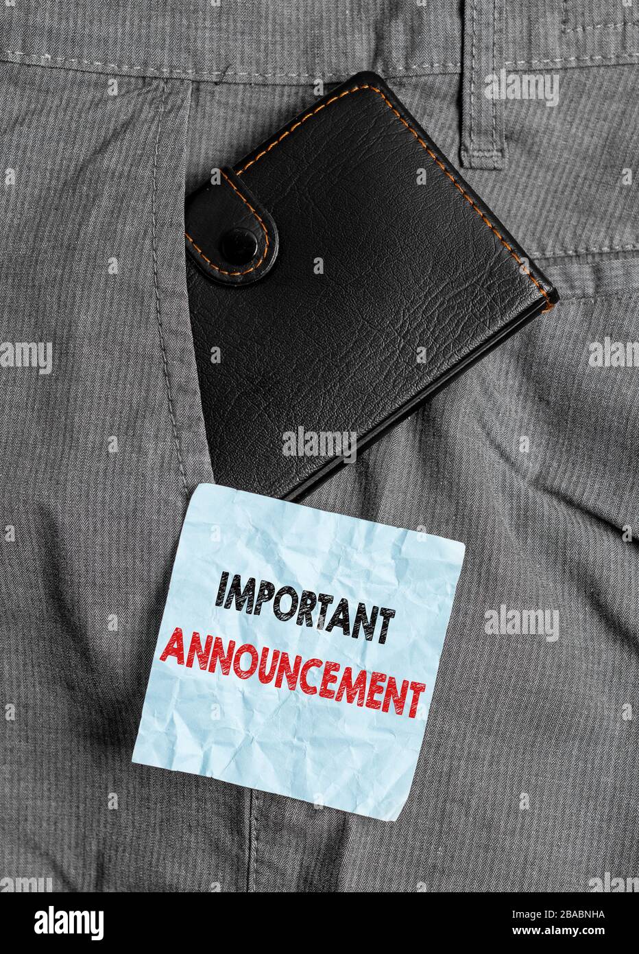 Word writing text Important Announcement. Business photo showcasing ...