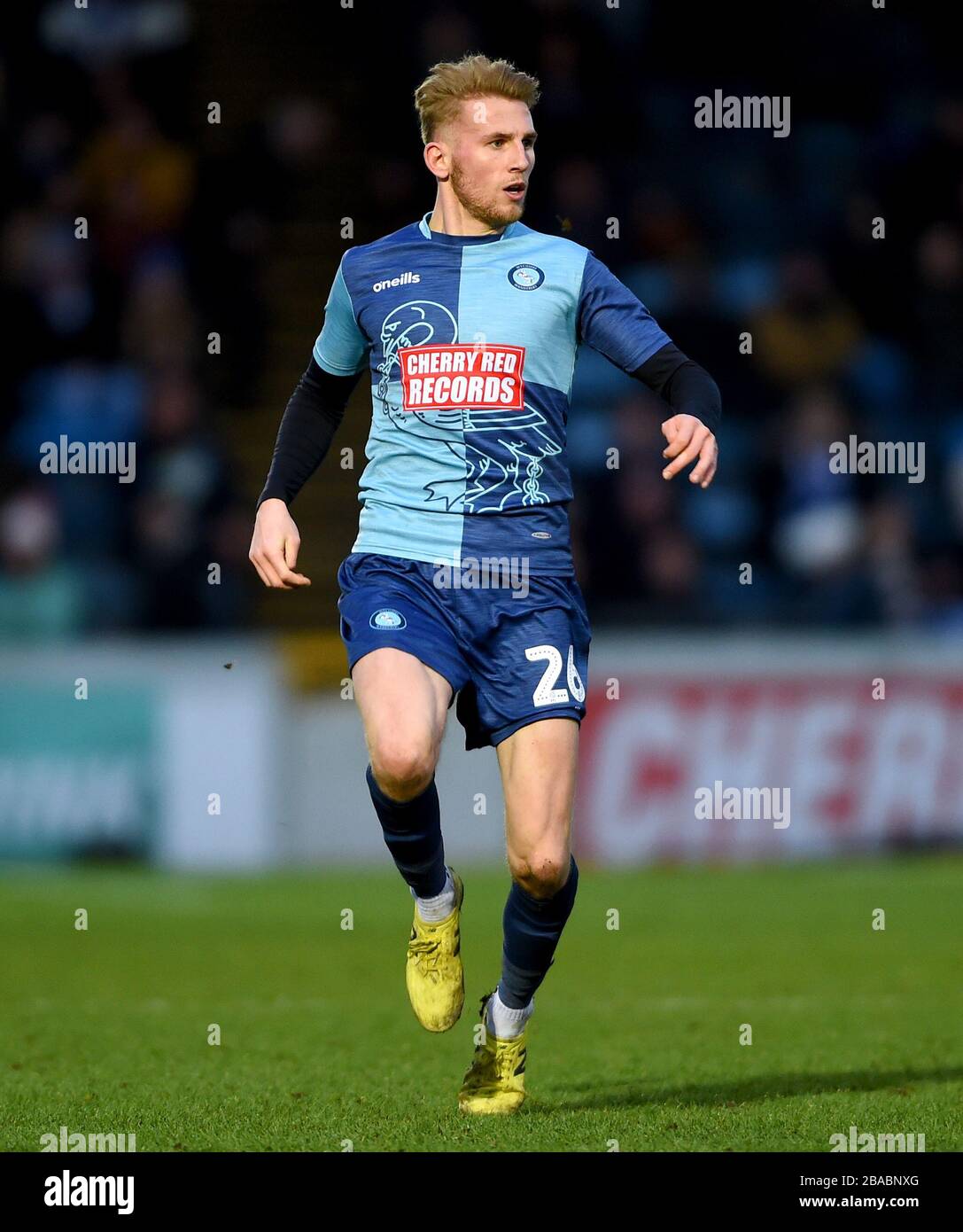 Wycombe Wanderers' Jason McCarthy in action Stock Photo - Alamy