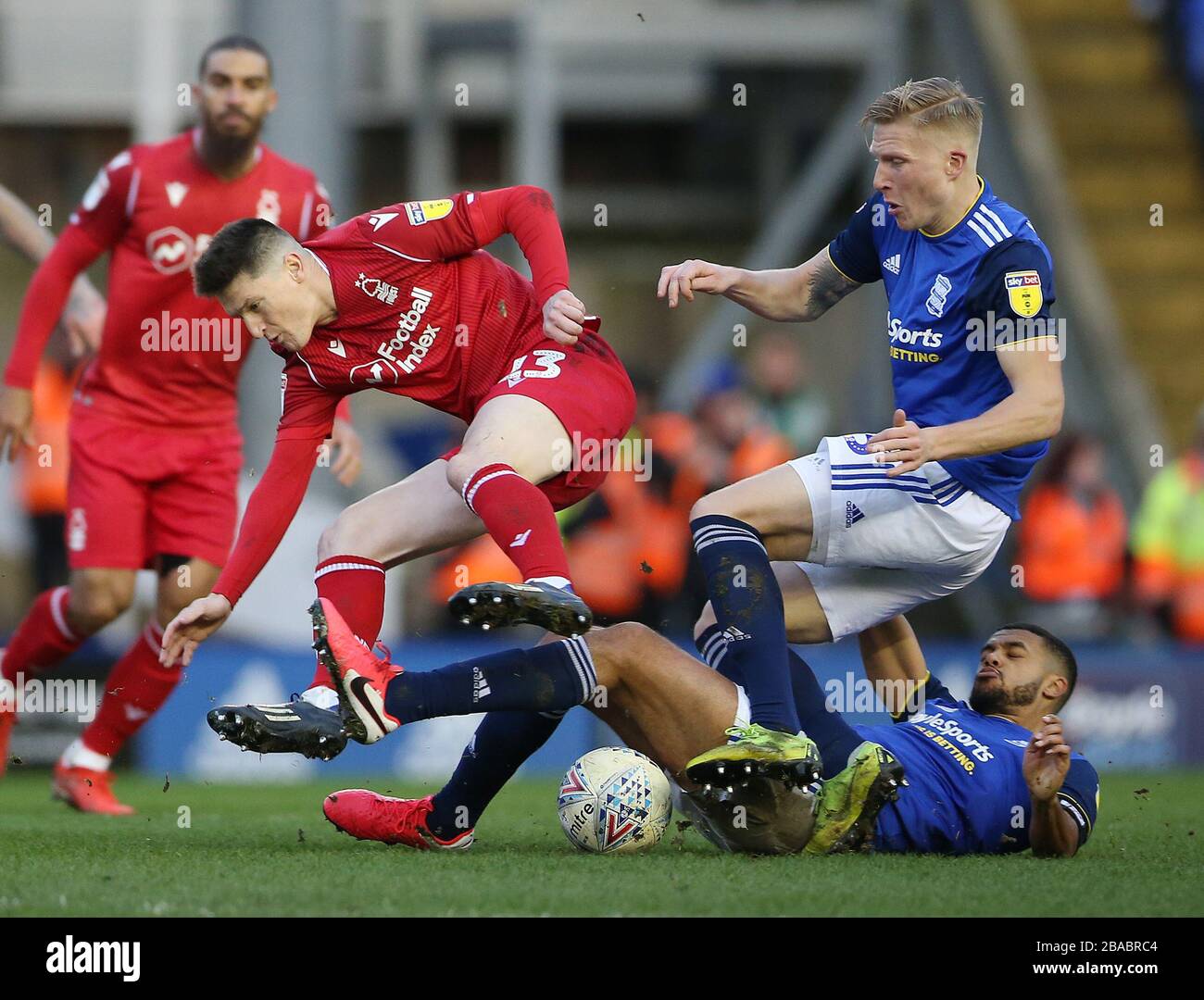 Birmingham citys jake clarke salter battle hi-res stock photography and ...