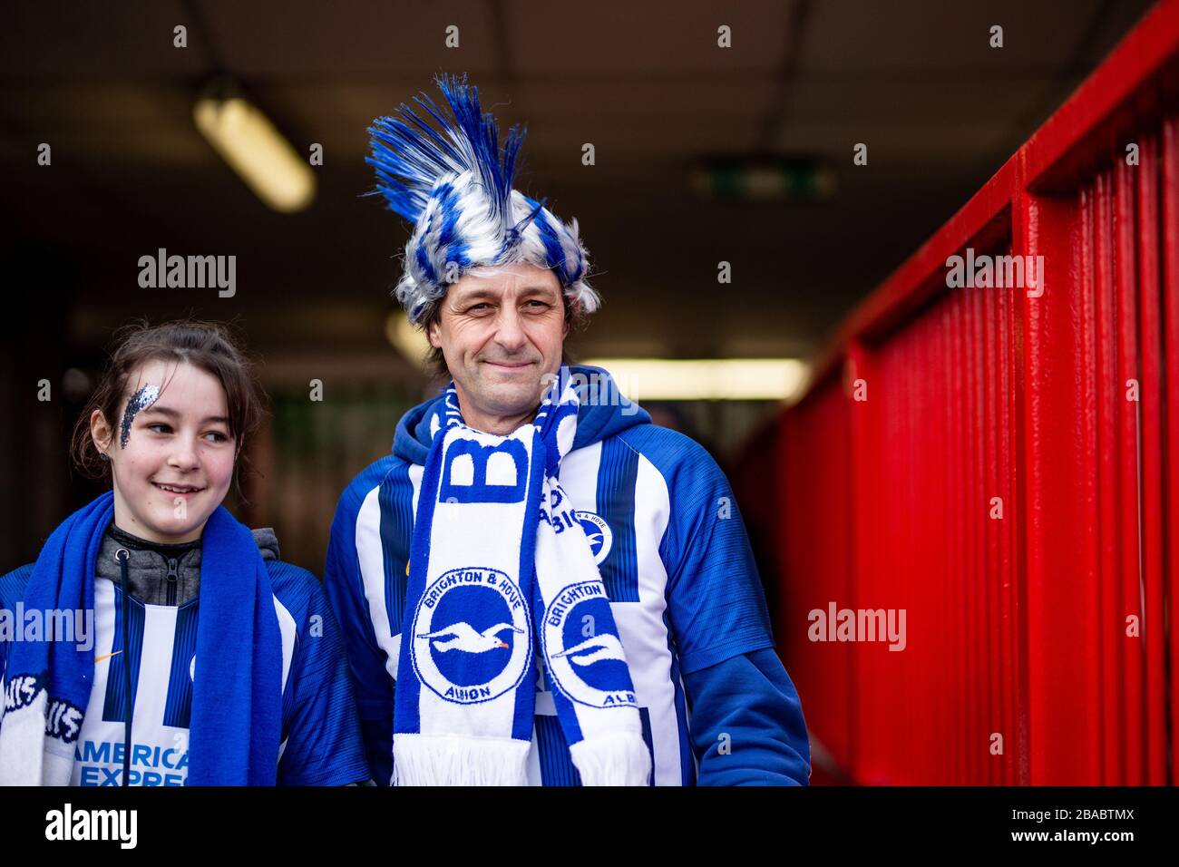 Brighton football fans hi-res stock photography and images - Alamy