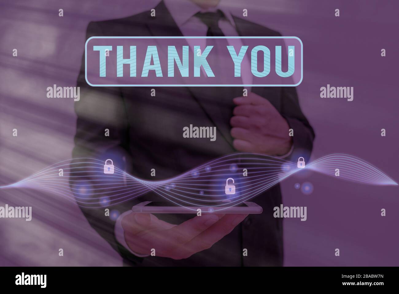 Writing note showing Thank You. Business concept for a polite ...