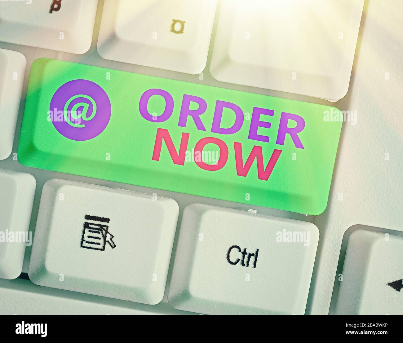 Writing note showing Order Now. Business concept for the activity of ...