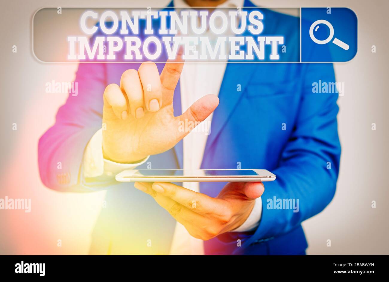 Conceptual hand writing showing Continuous Improvement. Concept meaning ...