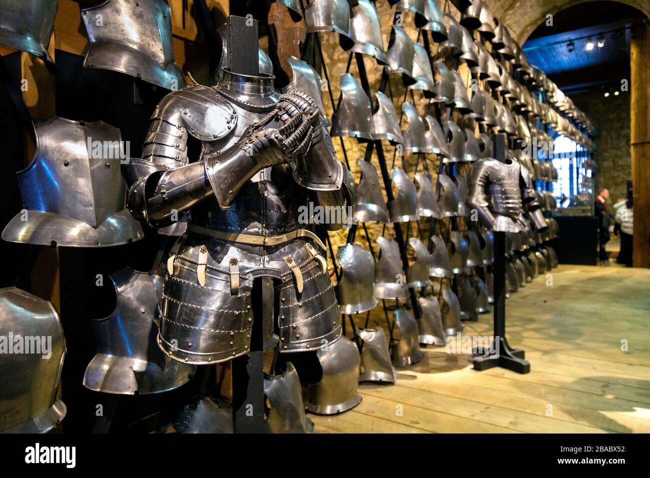 Armour armour display hi-res stock photography and images - Alamy