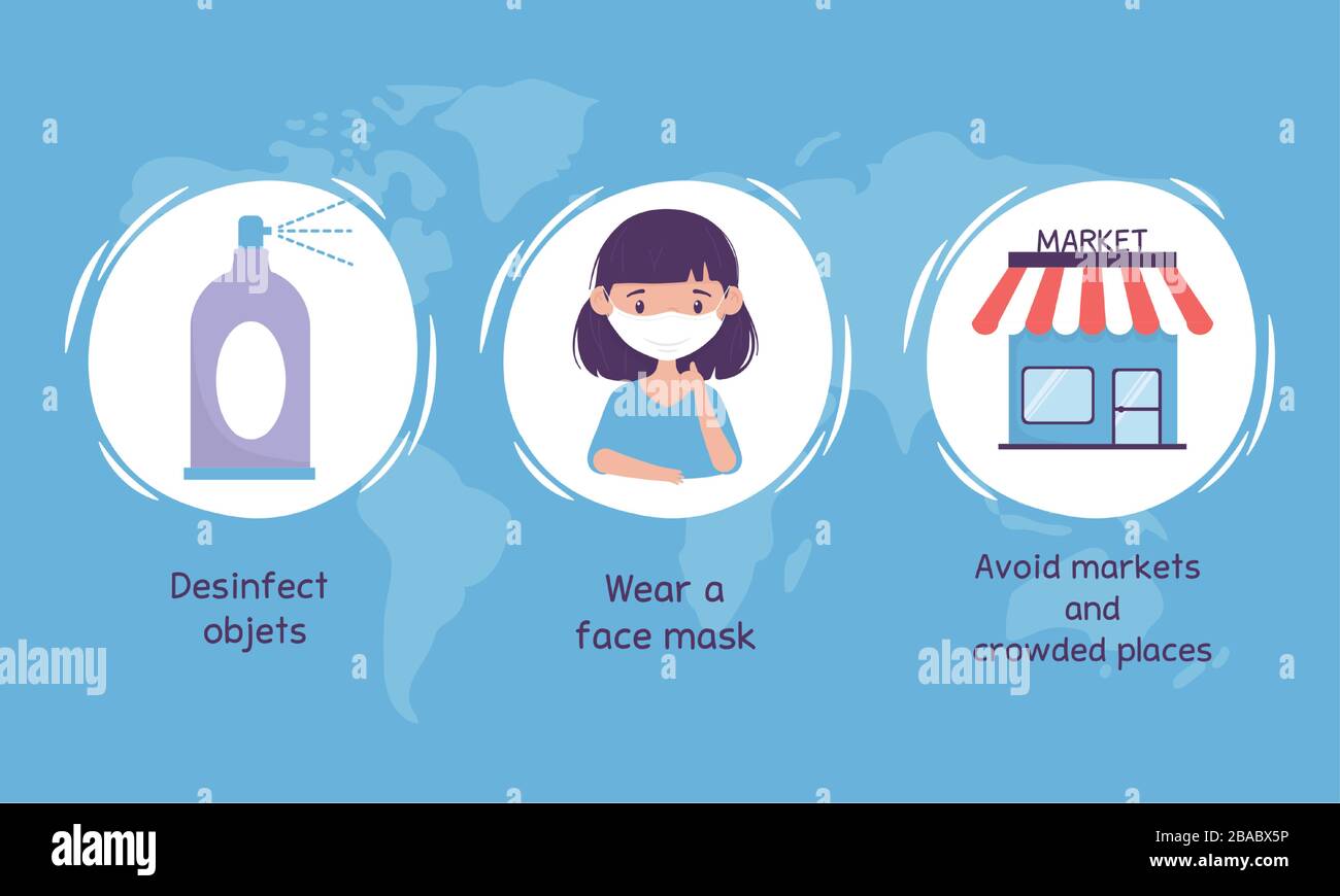 virus covid 19 prevention medical prevention disinfect objects, wearing ...