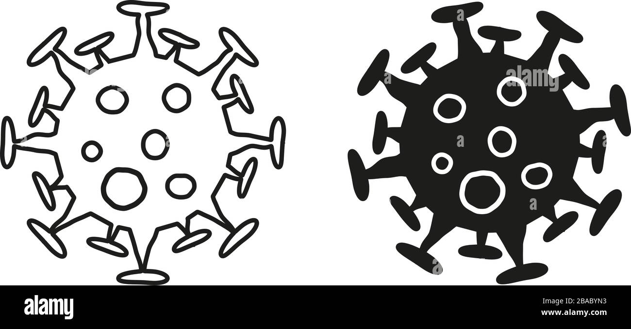 Simple virus cell hi-res stock photography and images - Alamy