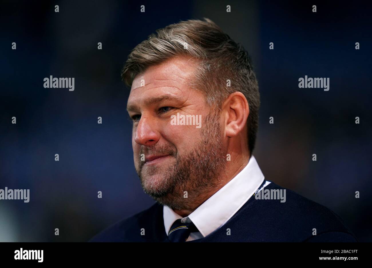 Oxford United's manager Karl Robinson Stock Photo - Alamy