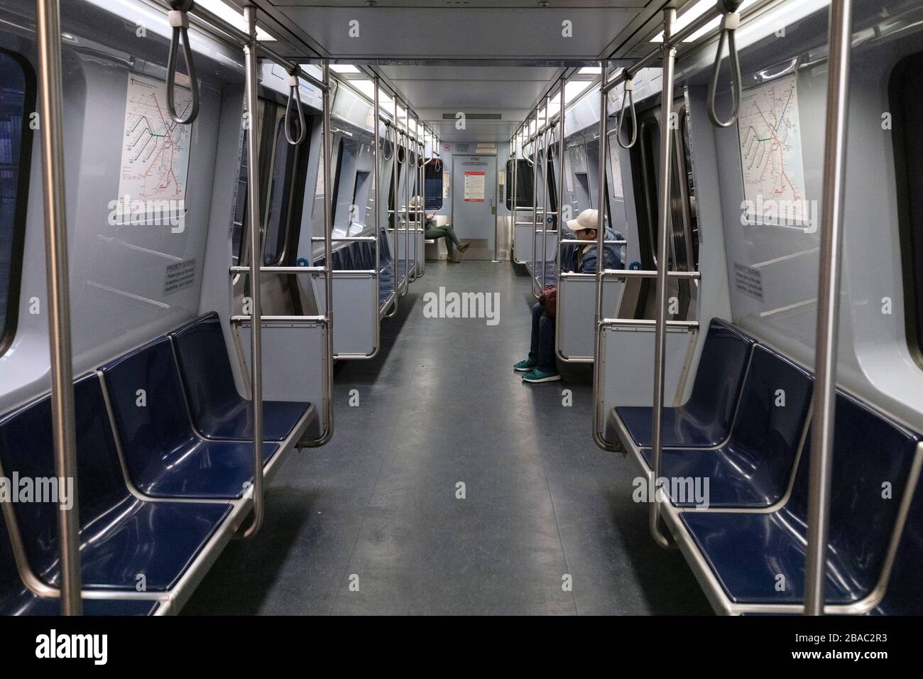 Interior Mbta Blue Line