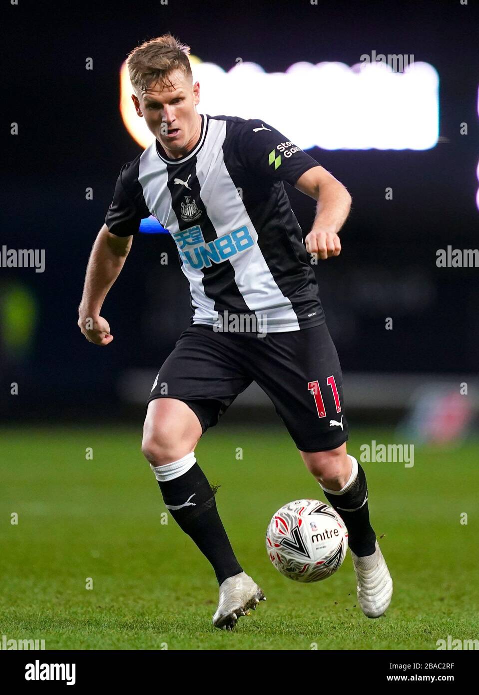 Newcastle United's Matt Ritchie Stock Photo - Alamy