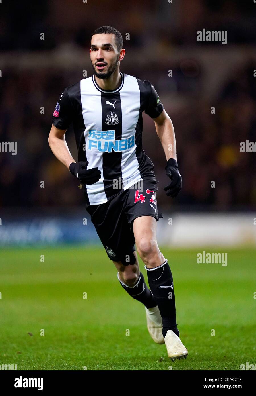 Newcastle United's Nabil Bentaleb Stock Photo - Alamy